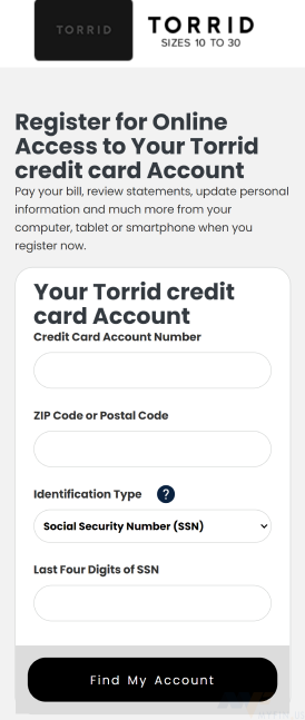 Torrid Credit Card: Login & Customer Service Phone Number