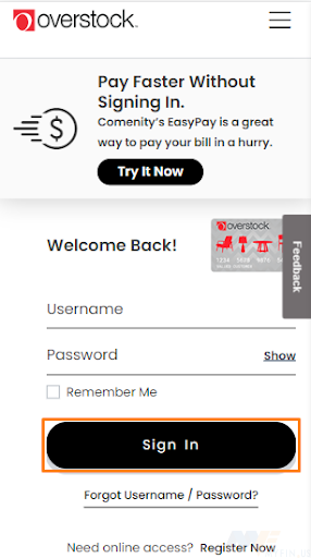 Overstock Credit Card: Login & Customer Service Phone Number