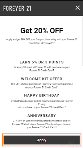 Forever 21 Credit Card: Login & Customer Service Phone Number