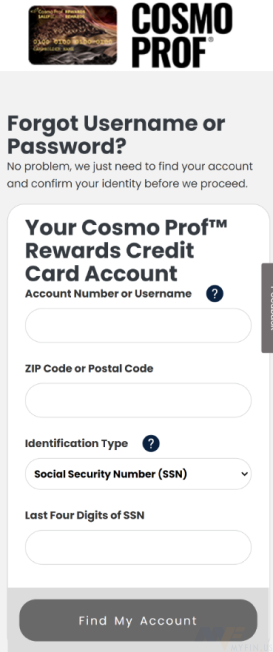 Cosmo Prof Credit Card: Login & Customer Service Phone Number