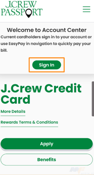 J.Crew Credit Card: Login & Customer Service Phone Number