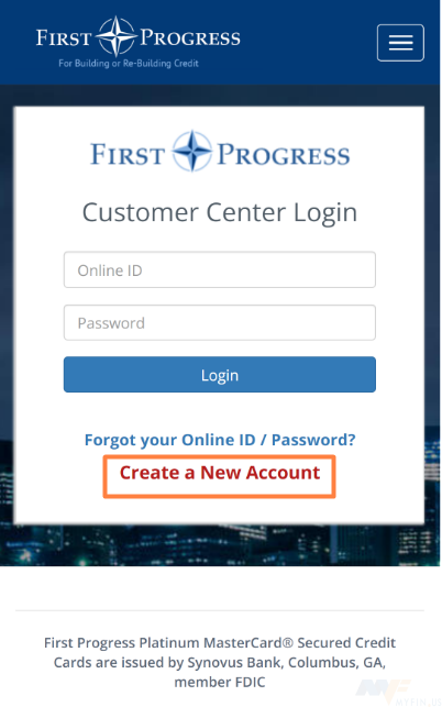 First Progress Credit Card: Login & Customer Service Phone Number