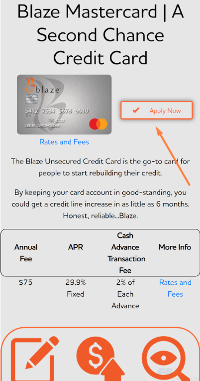 Blaze Credit Card Login: Login & Customer Service Phone Number