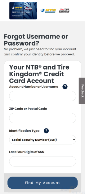 NTB® and Tire Kingdom® Credit Card: Login & Customer Service Phone Number