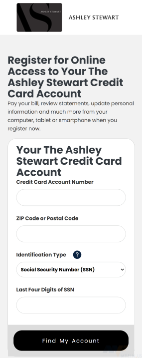 Ashley Stewart Credit Card: Login & Customer Service Phone Number