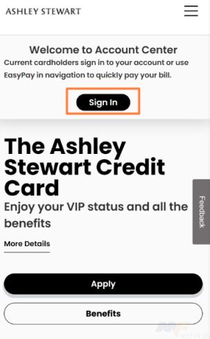 Ashley Stewart Credit Card: Login & Customer Service Phone Number