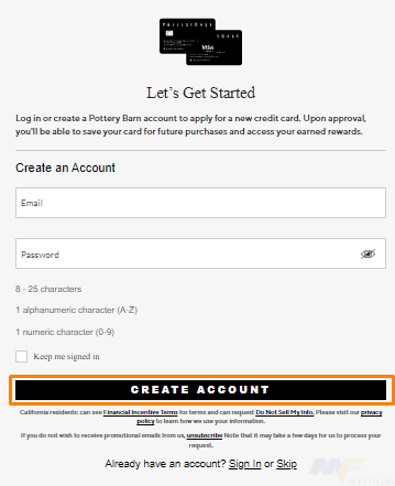 Pottery Barn Credit Card: Login & Customer Service Phone Number