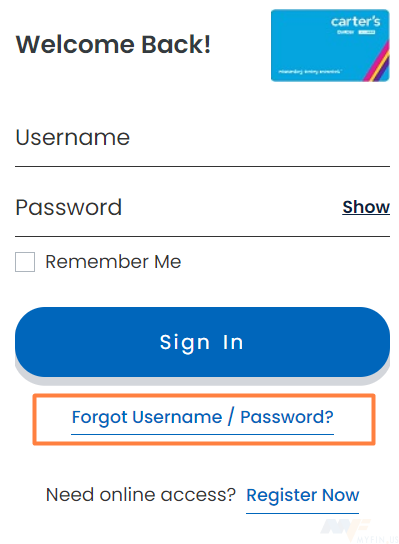 Carter’s Credit Card: Login & Customer Service Phone Number