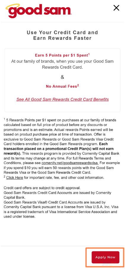 Good Sam Credit Card: Login & Customer Service Phone Number