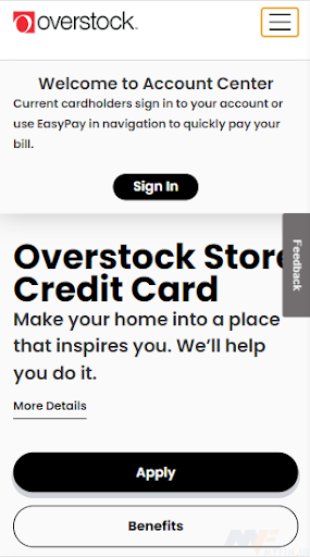 Overstock Credit Card: Login & Customer Service Phone Number